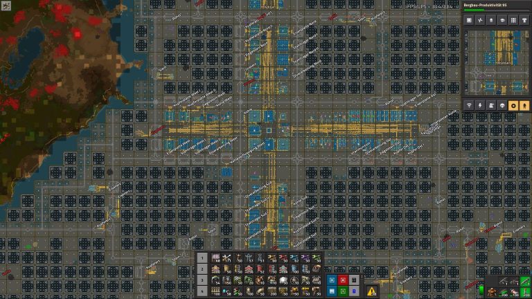 Building an efficient base in "Factorio" - Vas-Dc