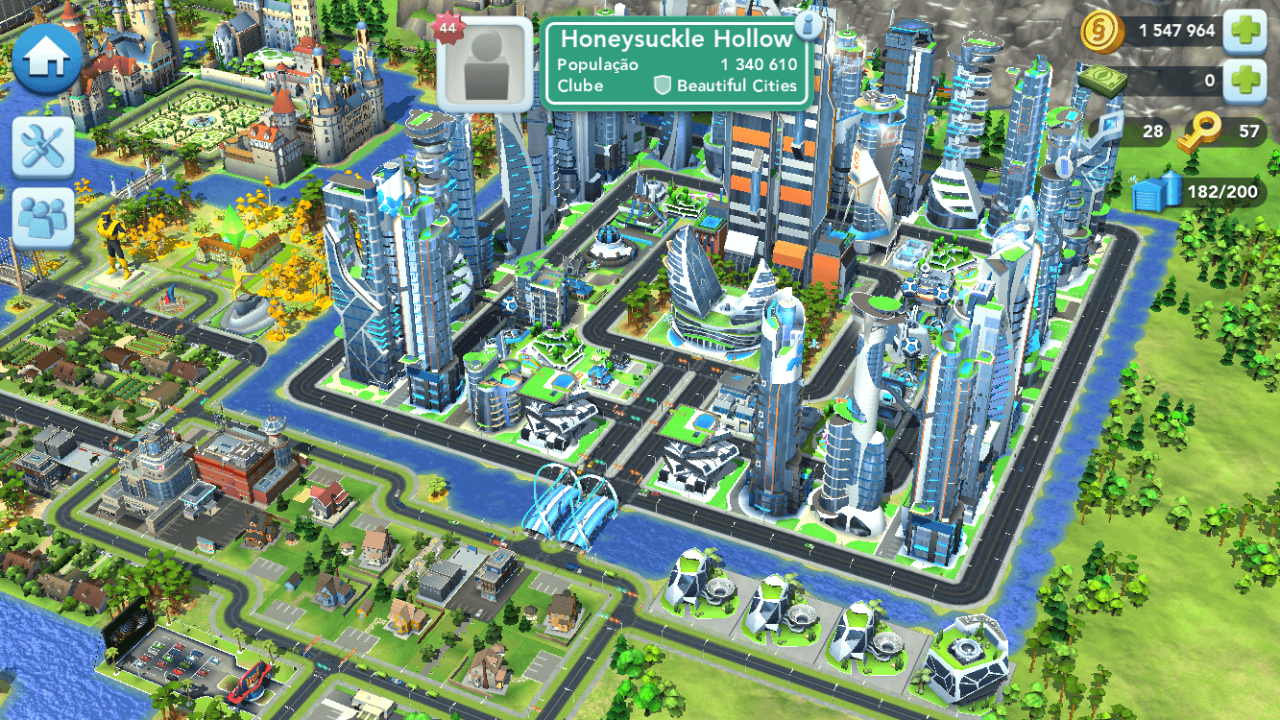 Building the best city in Building the best city in